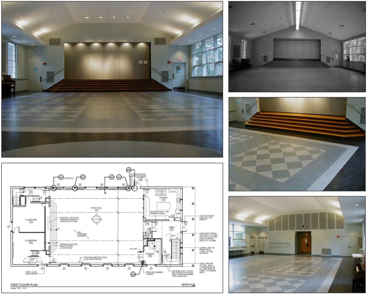 The Dover Church – Kraft Hall Renovations - MILLS WHITAKER ARCHITECTS